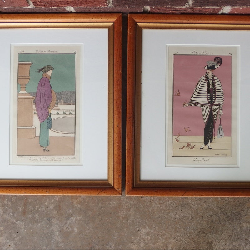 Hand Colored Etching - Etsy