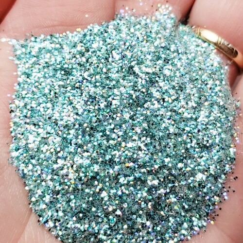 Baby Blue Custom Mix .015 Hex Poly Glitter Glitter for - Etsy