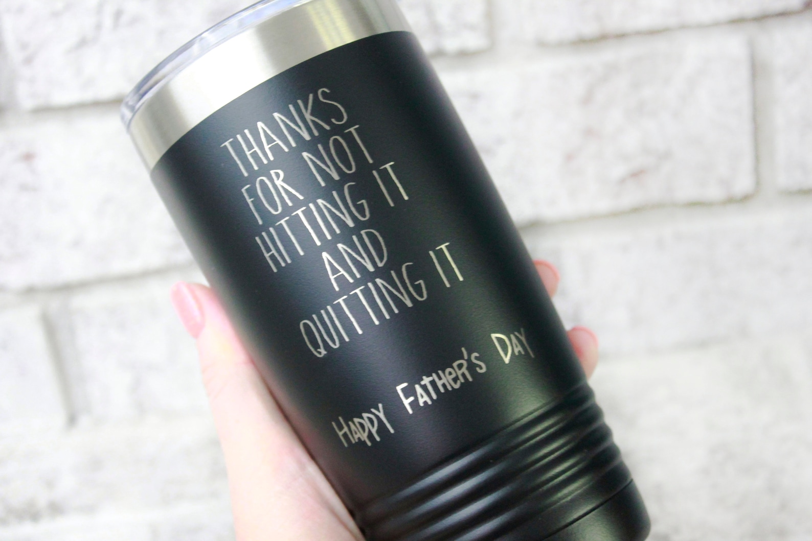 Hit It and Quit It Funny Father's Day Gift Ideas Laser - Etsy