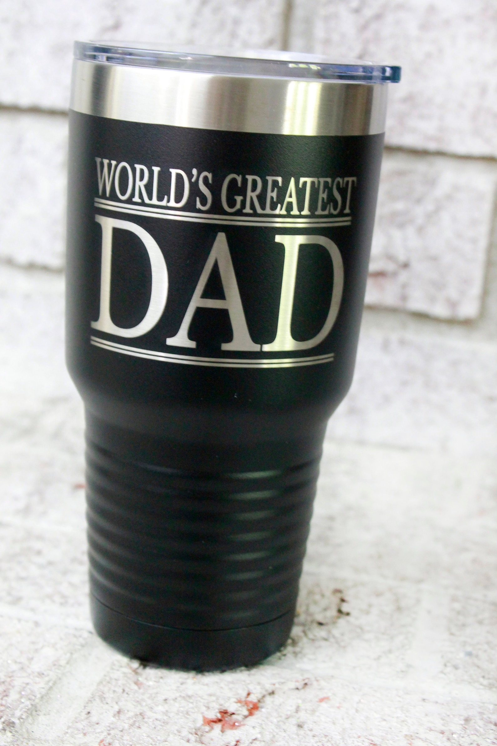 Best Dad Coffee Tumbler Gift World's Best Dad Gift Ideas - Etsy