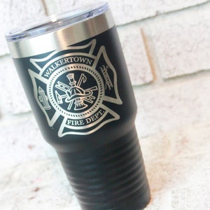 Custom Firefighter Cup Gifts for Firefighters Personalized - Etsy