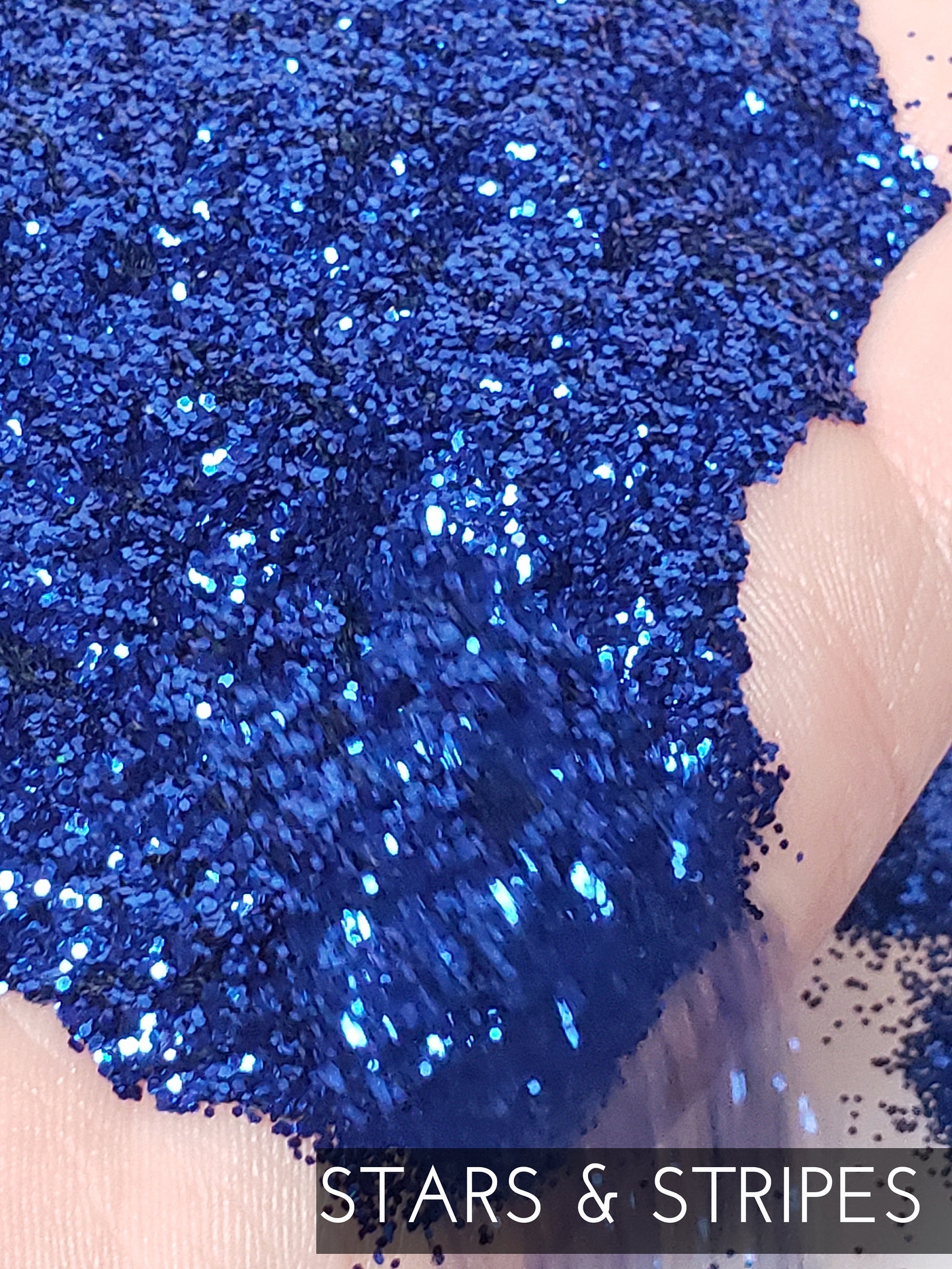 Stars & Stripes .015 Hex Poly Glitter Affordable Americana - Etsy