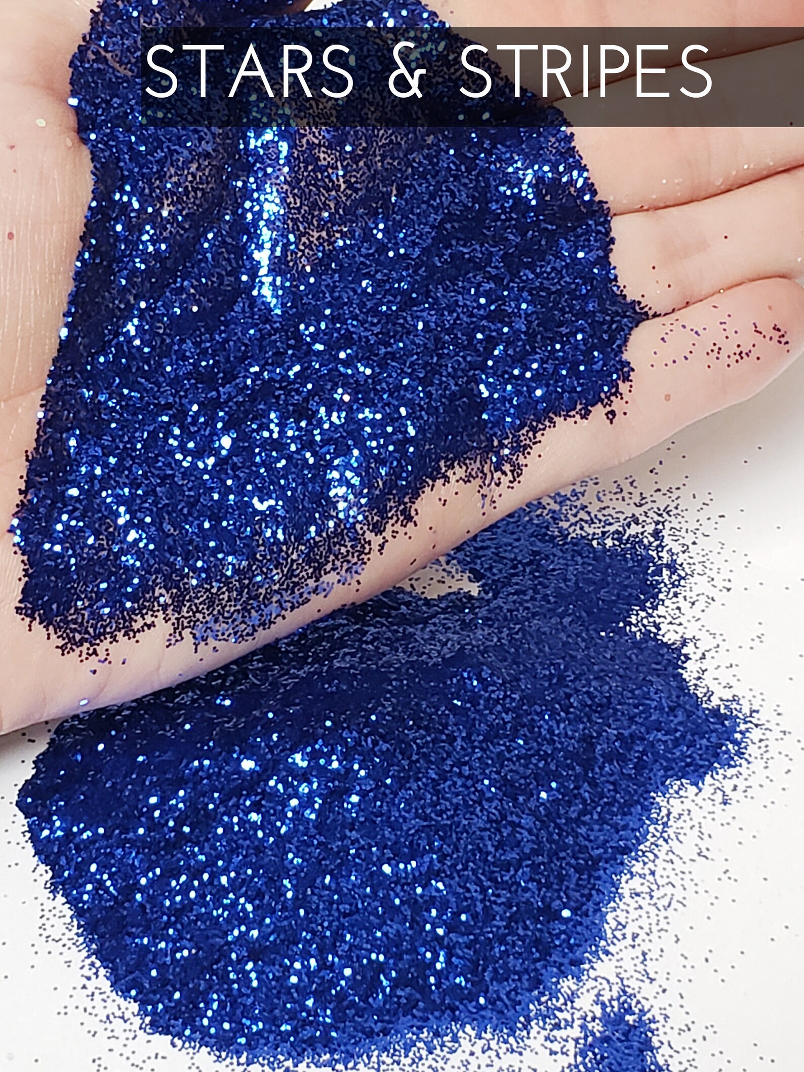 Stars & Stripes .015 Hex Poly Glitter Affordable Americana - Etsy