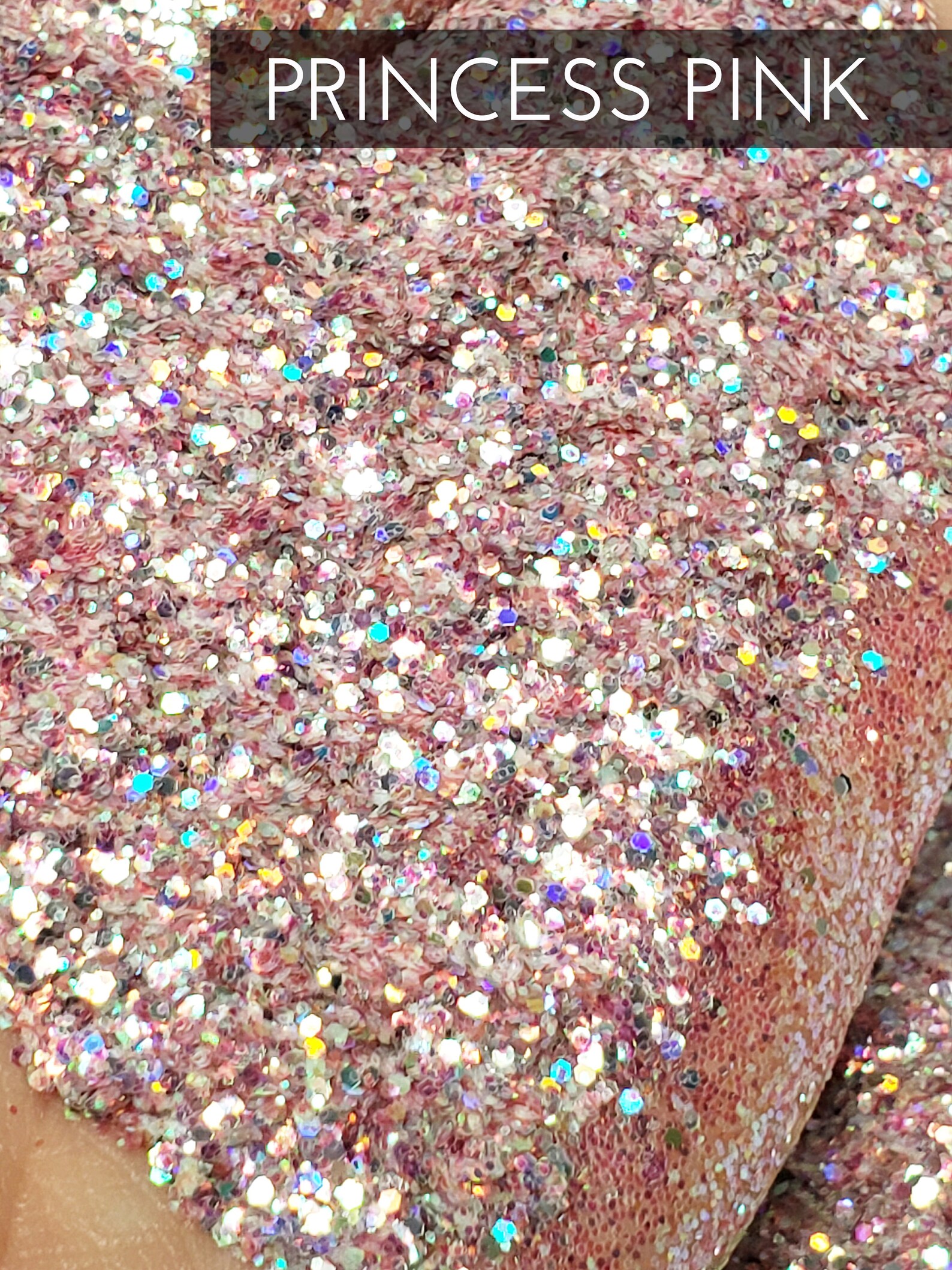 Princess Pink Custom Mix Chunky Hex Poly Glitter Tumbler - Etsy