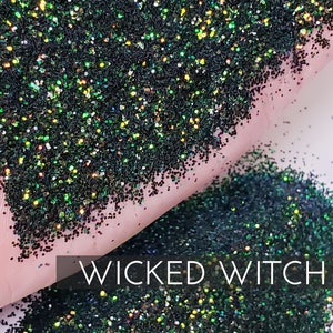 Wicked Witch Green Glitter .015 Hex Poly Glitter, Glitter for Tumblers ...