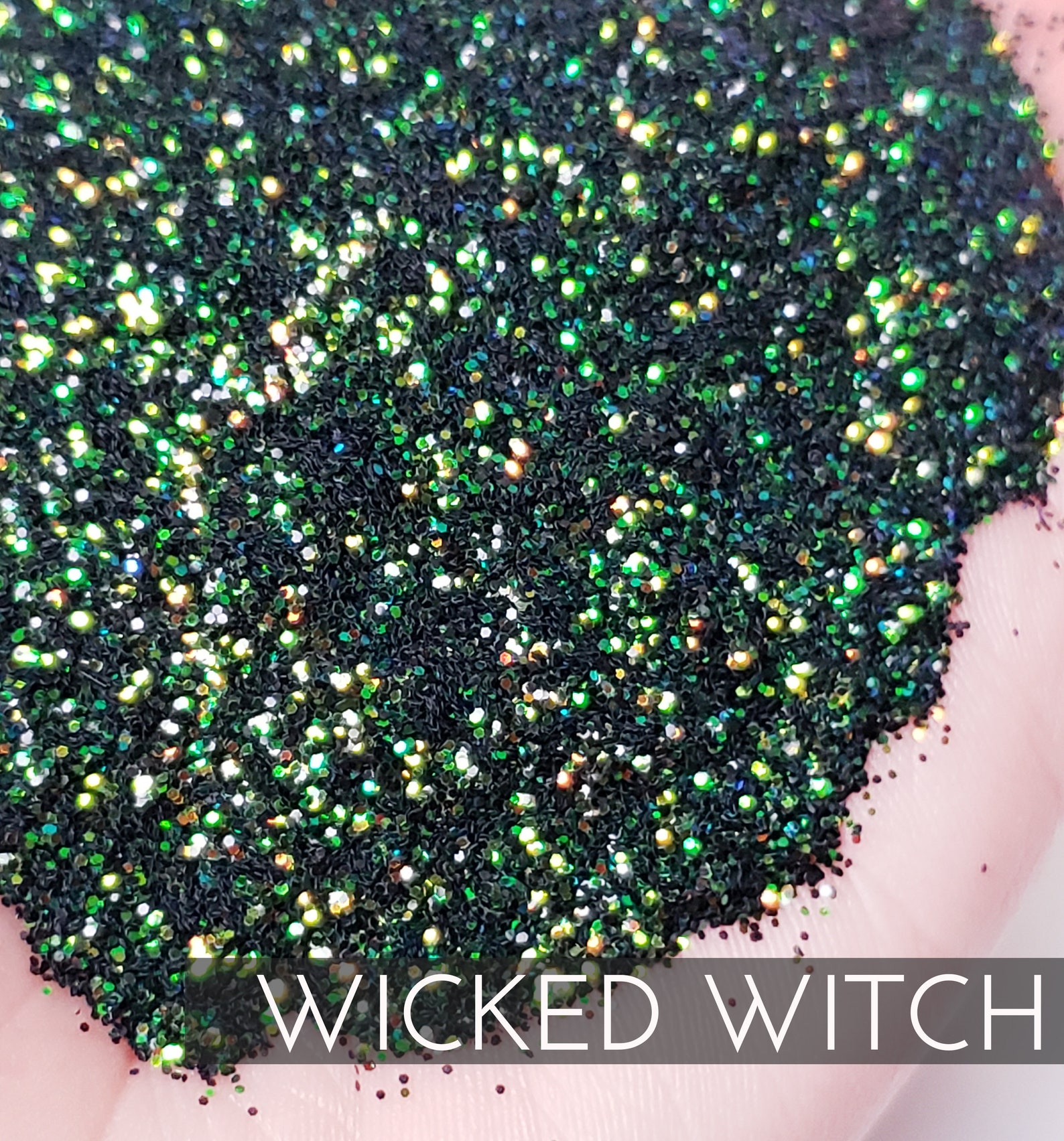 Wicked Witch Green Glitter .015 Hex Poly Glitter Glitter for - Etsy
