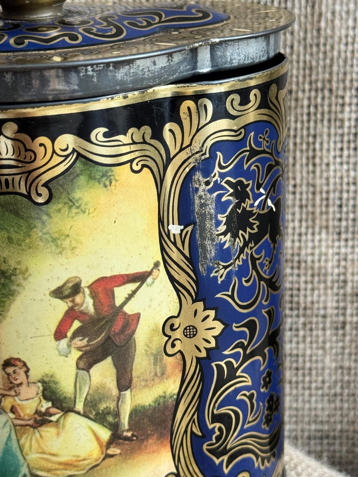 Vintage German Kaffee Tin: Mid-century Kitchen Storage Canister - Etsy
