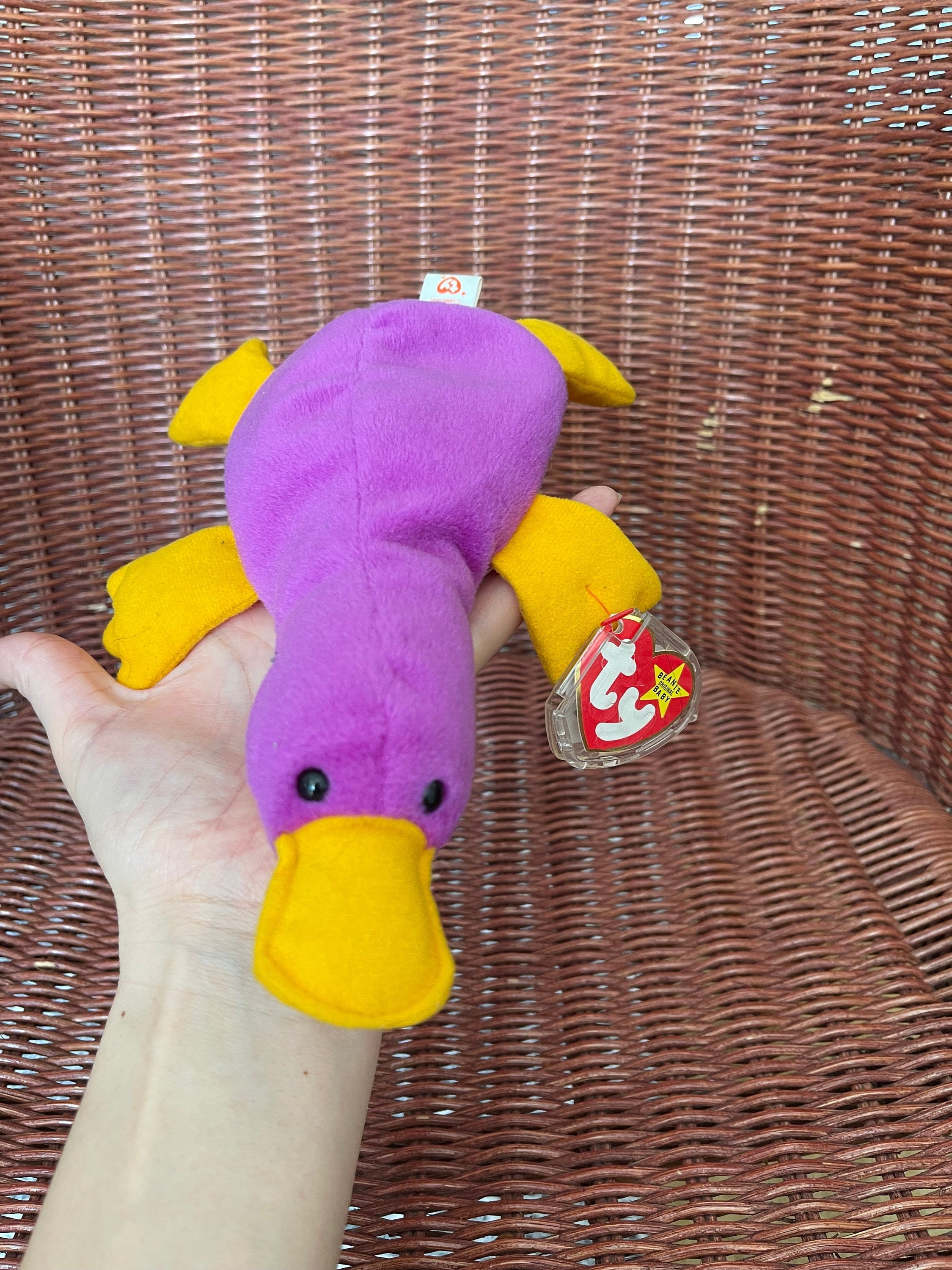Ty Beanie Baby Patti the Platypus Original Beanie Babies 1993 the ...
