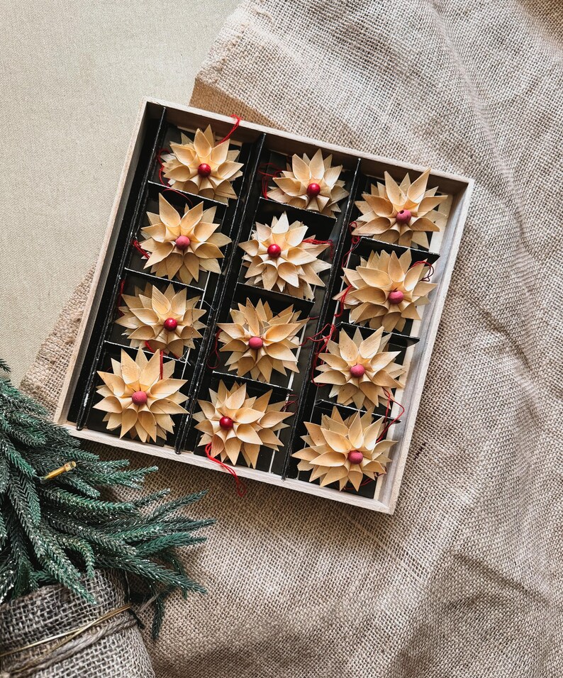 Vintage Scandinavian Straw Christmas Ornaments: Nordic Decor - Etsy