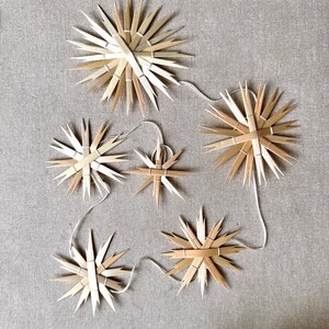 Handcrafted Straw Star Christmas Ornaments: Scandinavian Tree ...