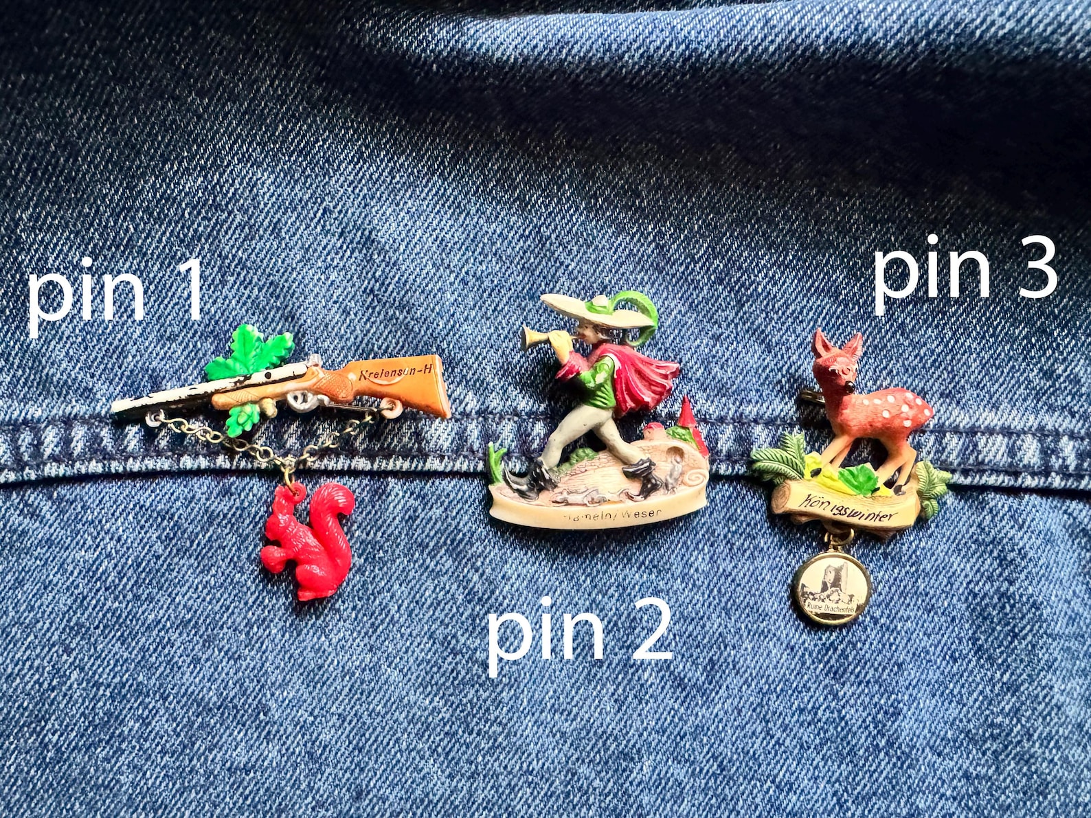 Vintage German Souvenir Hat Pin Brooch: Bavarian Oktoberfest Lapel Pin ...