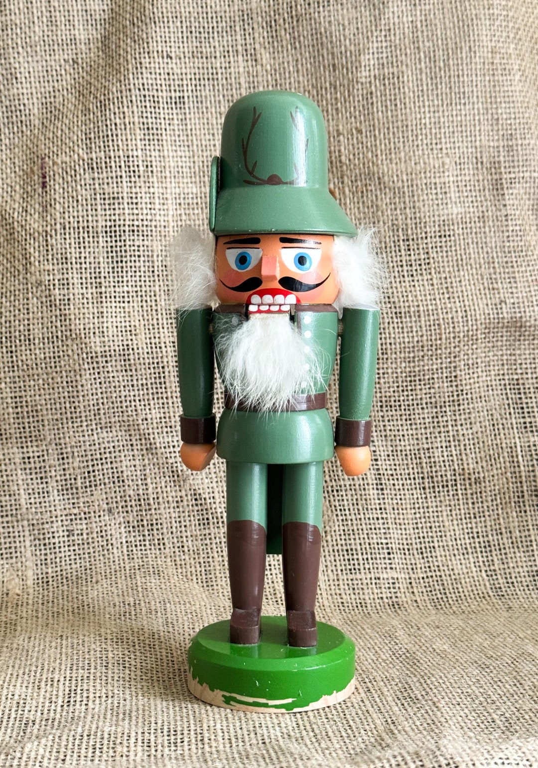 Vintage German Nutcracker: Forester Woodman Figurine - Etsy