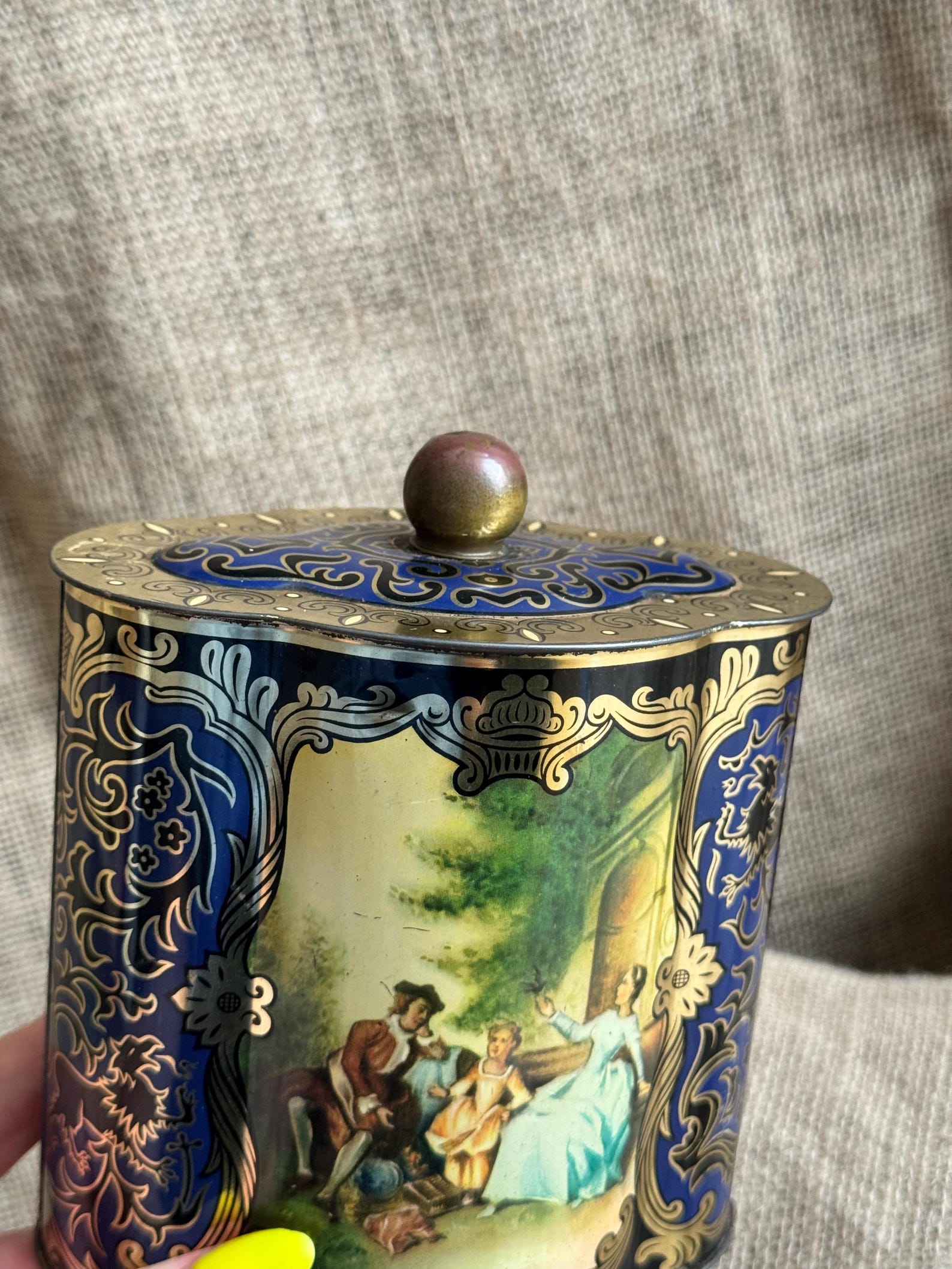 Vintage German Kaffee Tin: Mid-century Kitchen Storage Canister - Etsy