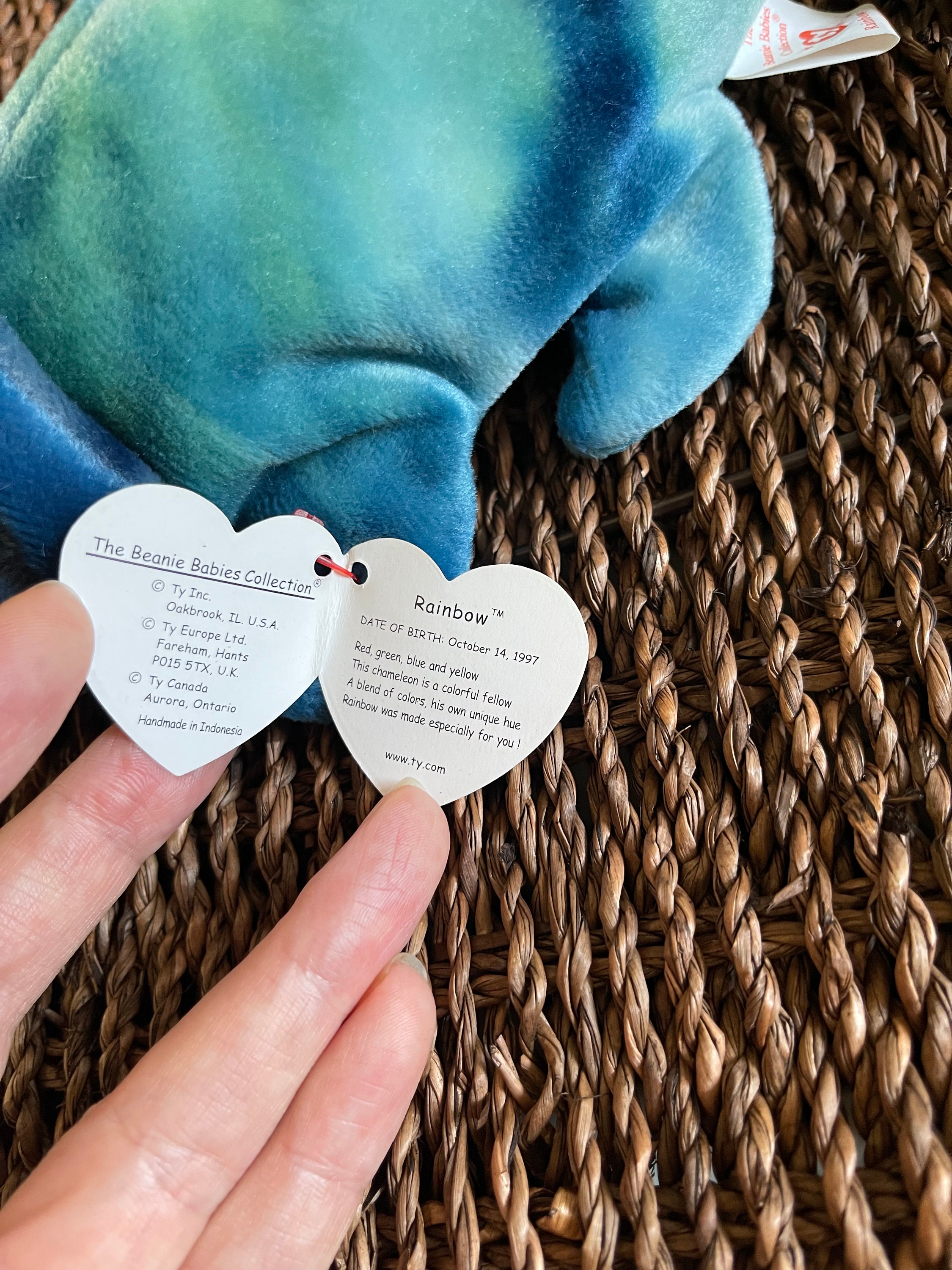 Ty Rainbow Beanie Babies 1997 Rare Beanie Baby Collector - Etsy