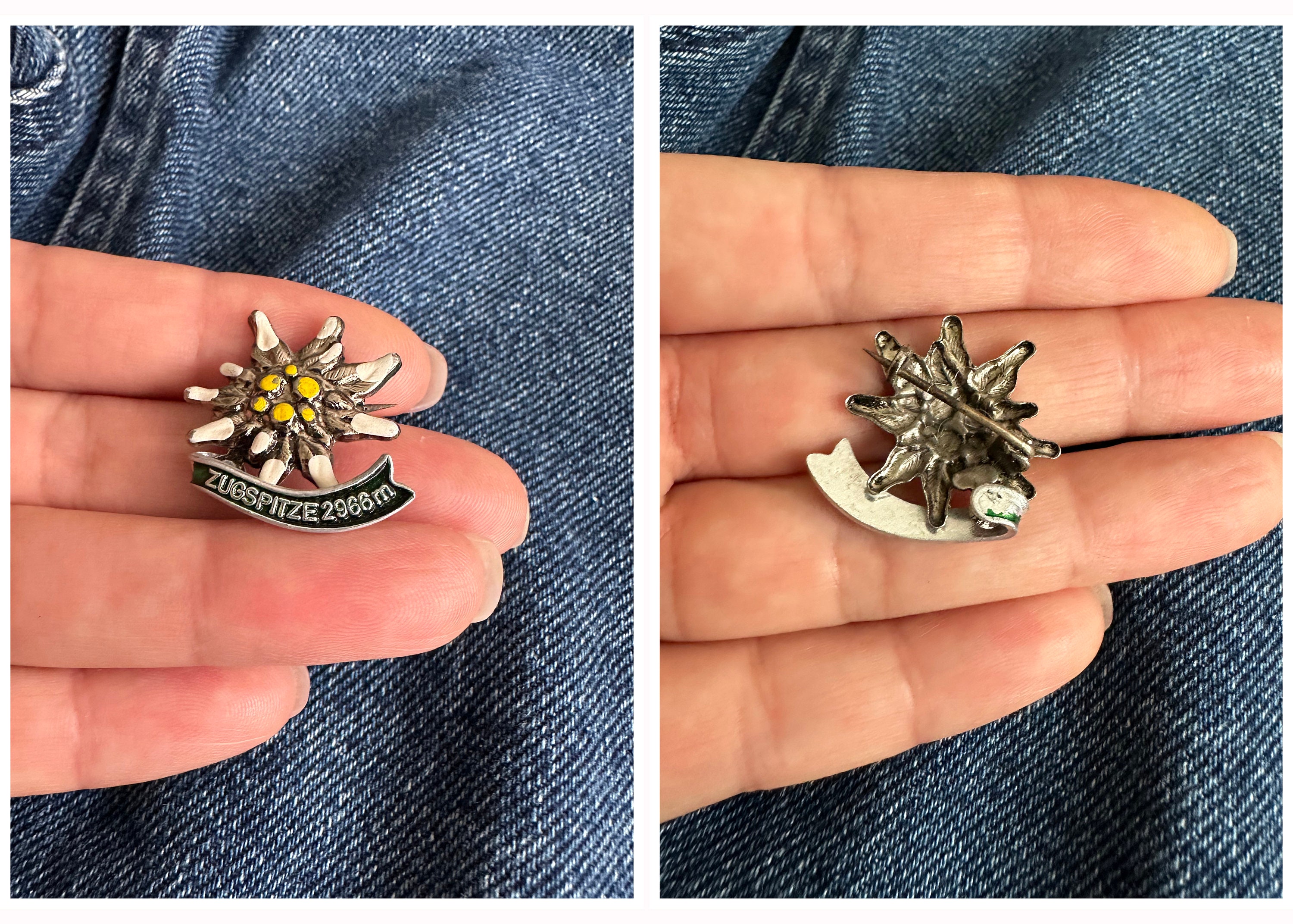 Enamel Tyrolean Hat Pins Vintage Bavarian Hatpins Accessory Enamel ...