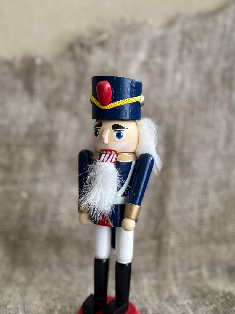 Vintage Erzgebirge Soldier Nutcracker: German Christmas Decor - Etsy