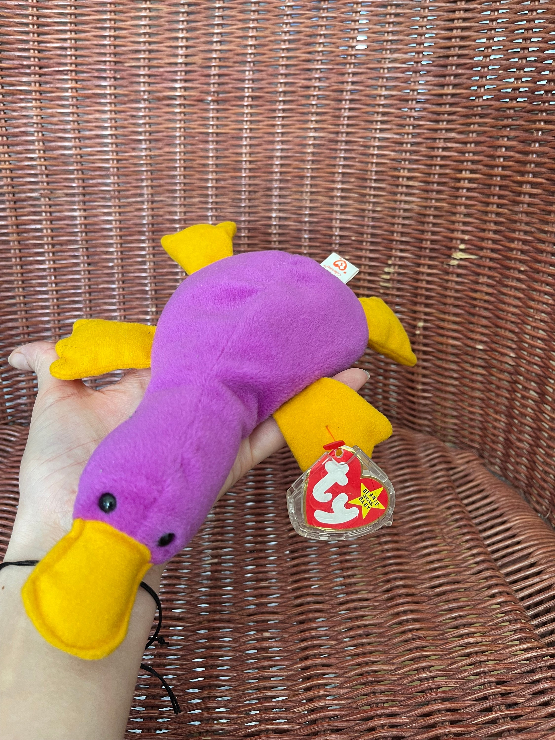 Ty Beanie Baby Patti the Platypus Original Beanie Babies 1993 the ...