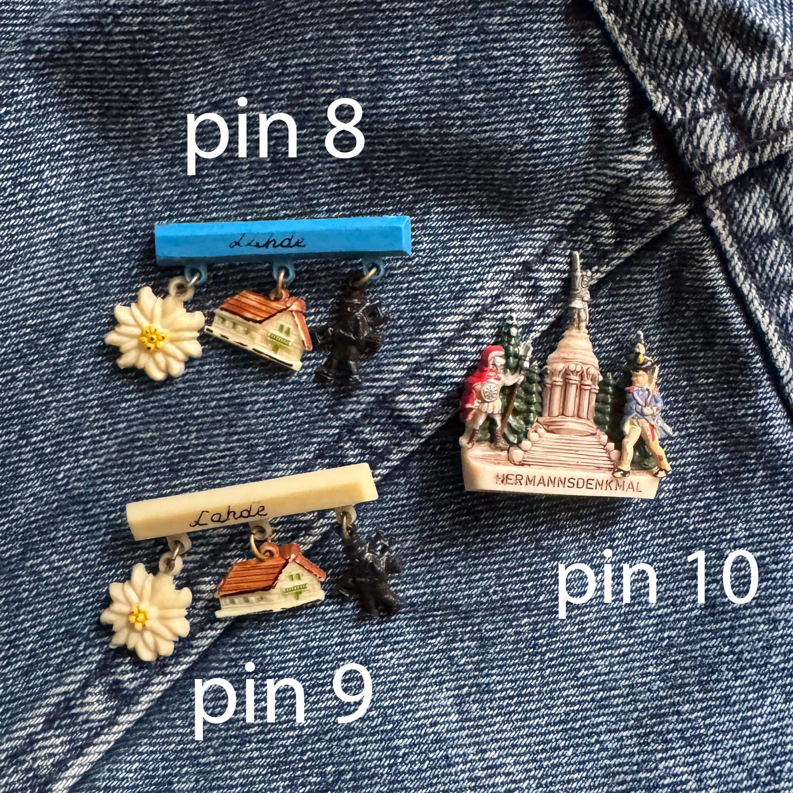 Vintage German Souvenir Hat Pin Brooch: Bavarian Oktoberfest Lapel Pin ...