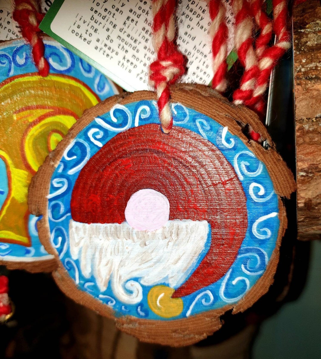 Nidavellnir Handpainted Viking Yule Nisse, Tomte, Elf Scandinavian ...
