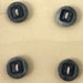 2 Light Cream Plastic Ball Buttons, 11/16 Dia., 18 Mm, Size 28, Shank ...