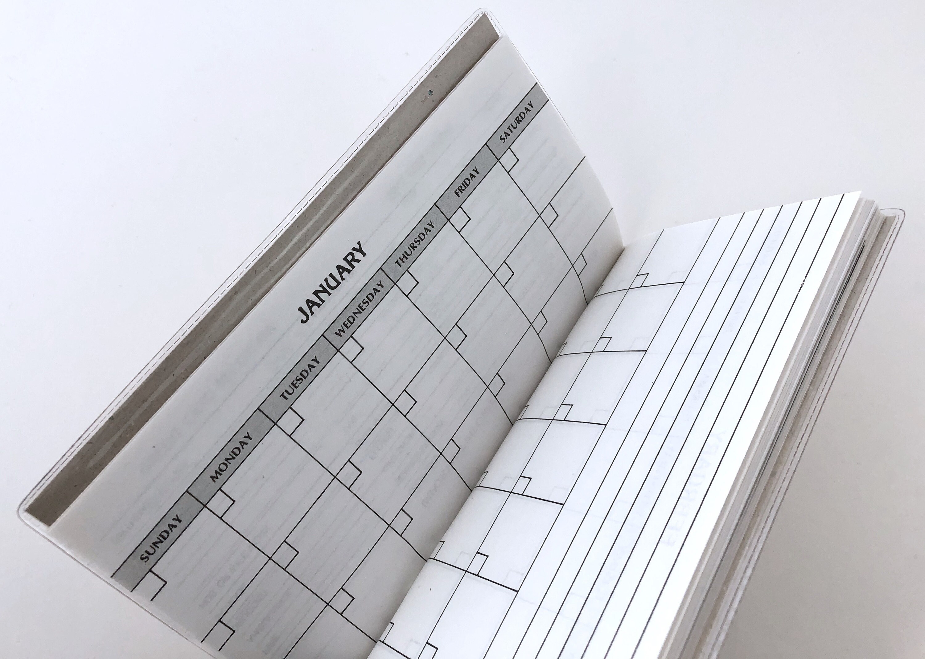 Planning Secretary, Small Calendar for Any 2 Years, Address Pages ...