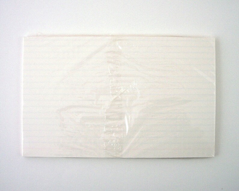 5 X 8 Inch Index Cards, White, Narrow Ruled, Shrink Wrapped Pack of 25 ...