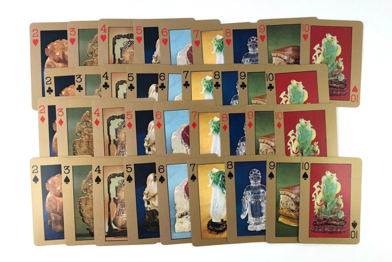 Playing Cards in Box Souvenir Chinese Imperial Figures and - Etsy