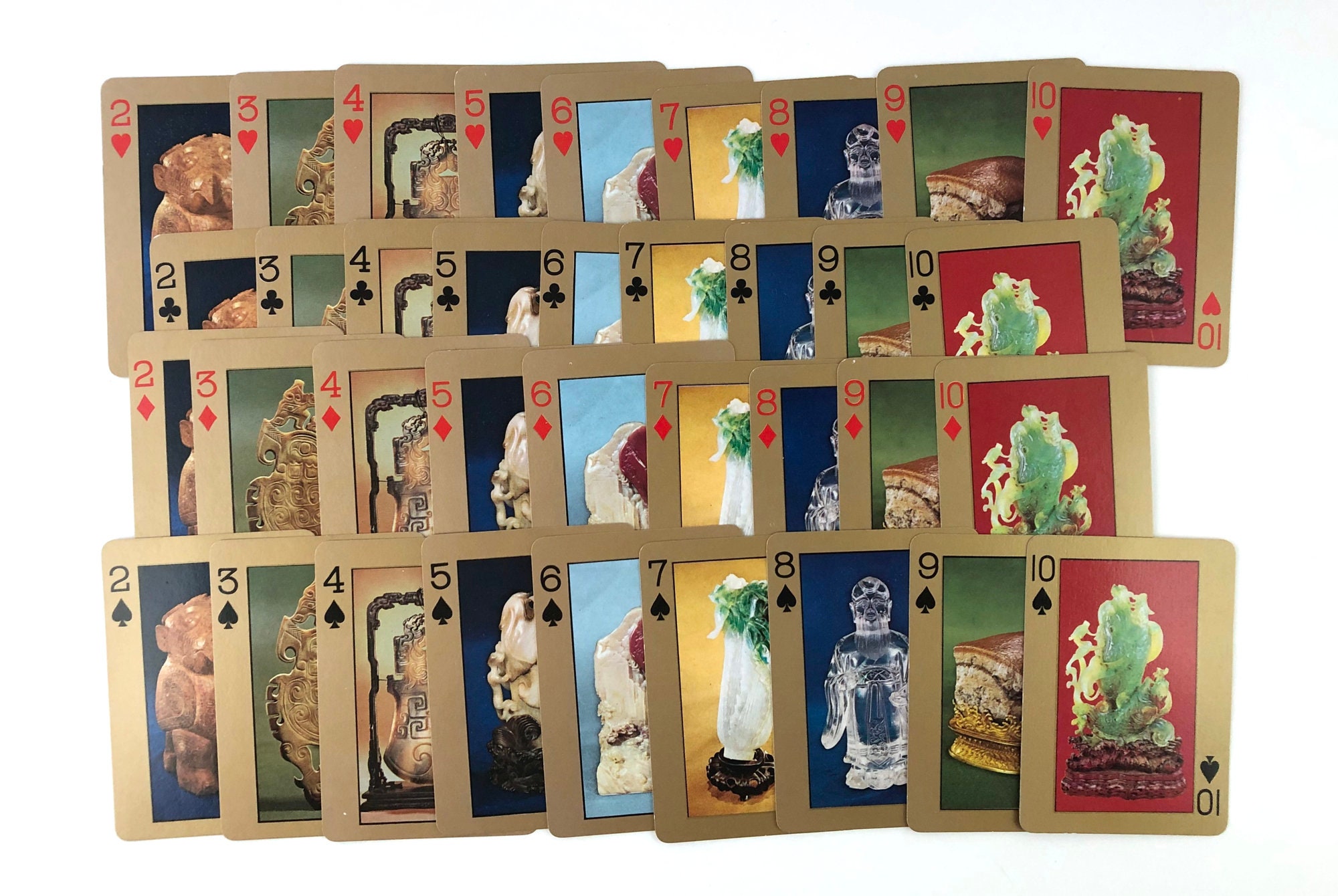 Playing Cards in Box Souvenir Chinese Imperial Figures and - Etsy