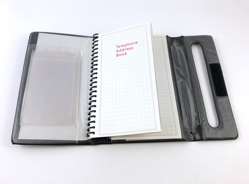Small Folding Organizer, Telephone Address Book, Weekly Planner, Note ...