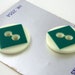 4 Plastic Buttons, Under 7/8" Dia., 22 Mm, Size 34, 2 Hole, Washable ...