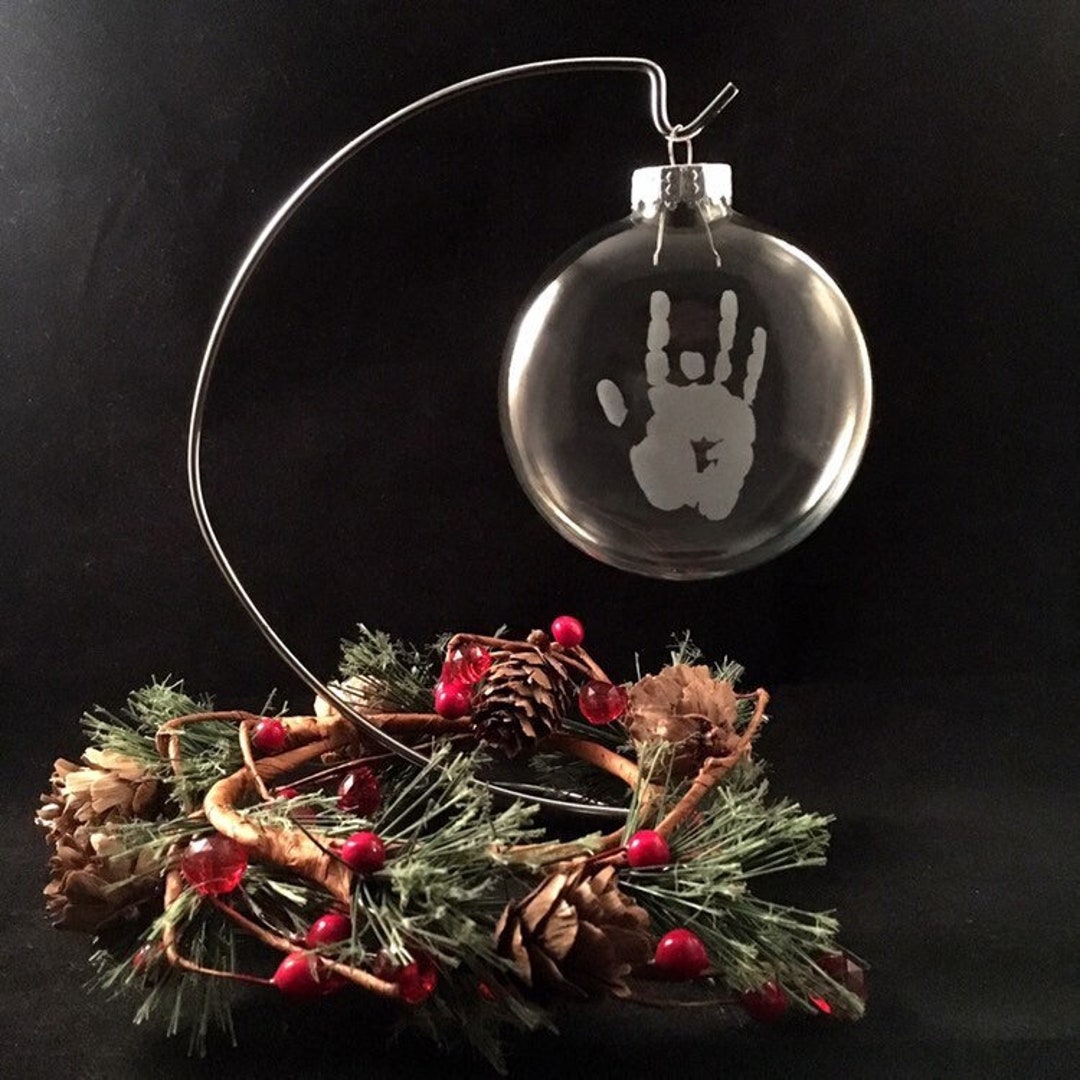 Grateful Dead Jerry Garcia Hand Etched Glass Christmas - Etsy