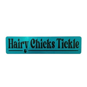 Hairy Chicks Tickle Vinyl Decal Sticker - Etsy