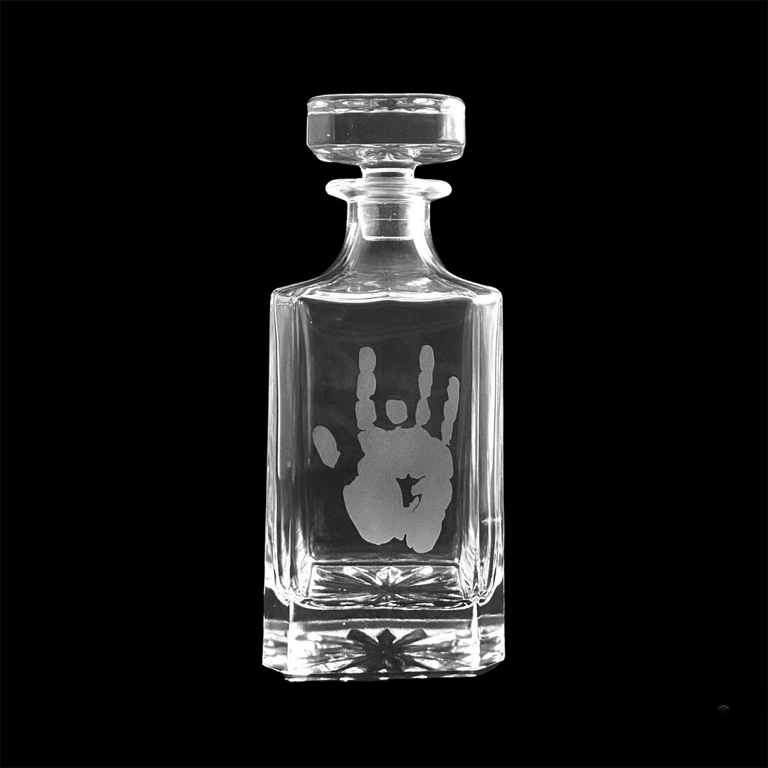 Jerry Garcia Hand Etched Crystal Decanter - Etsy