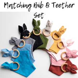 Teething Ring,teething Toy,solid Teether Ring,baby Teether,wooden Ring ...