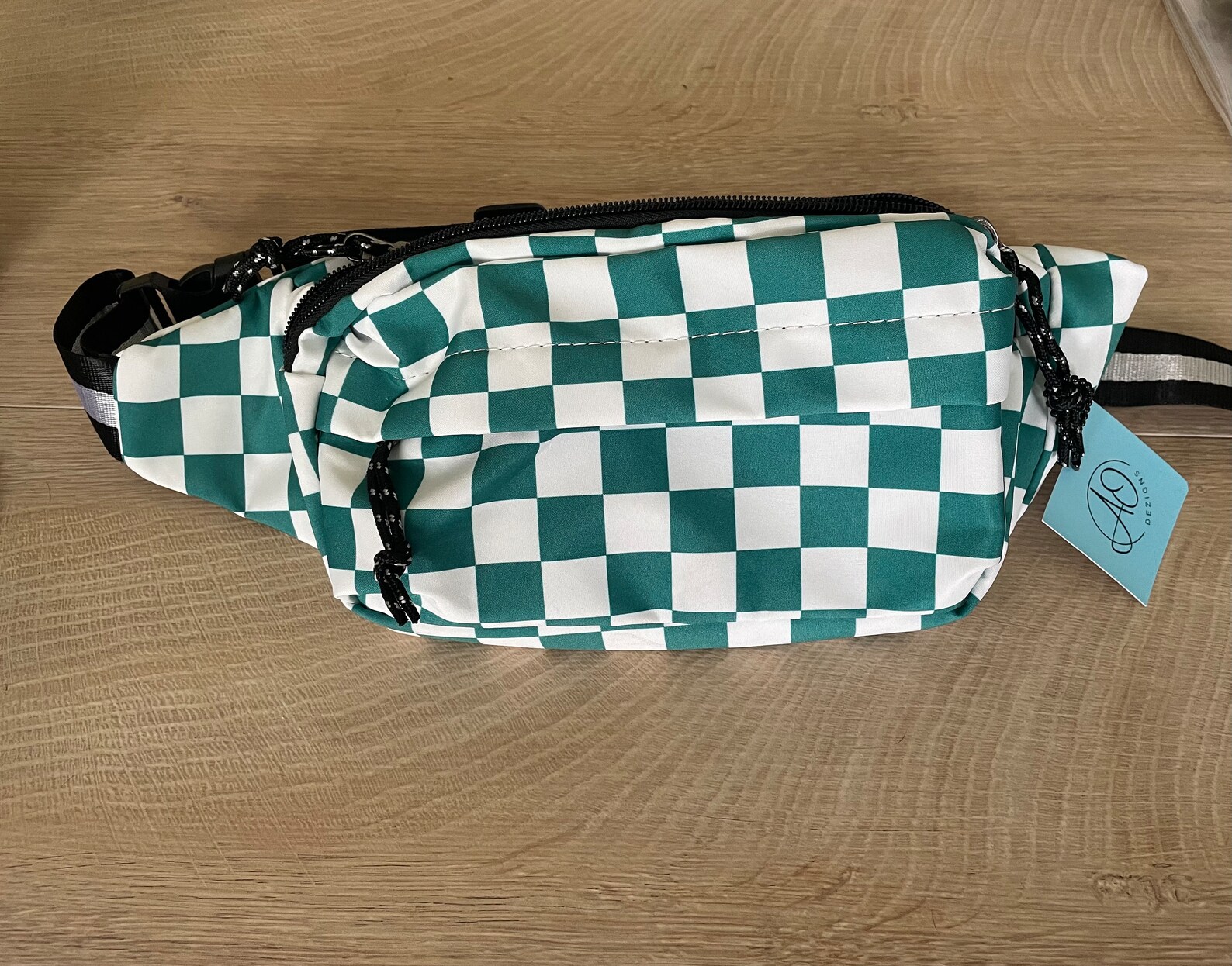 Checkered Crossbody Fanny Pack - Etsy