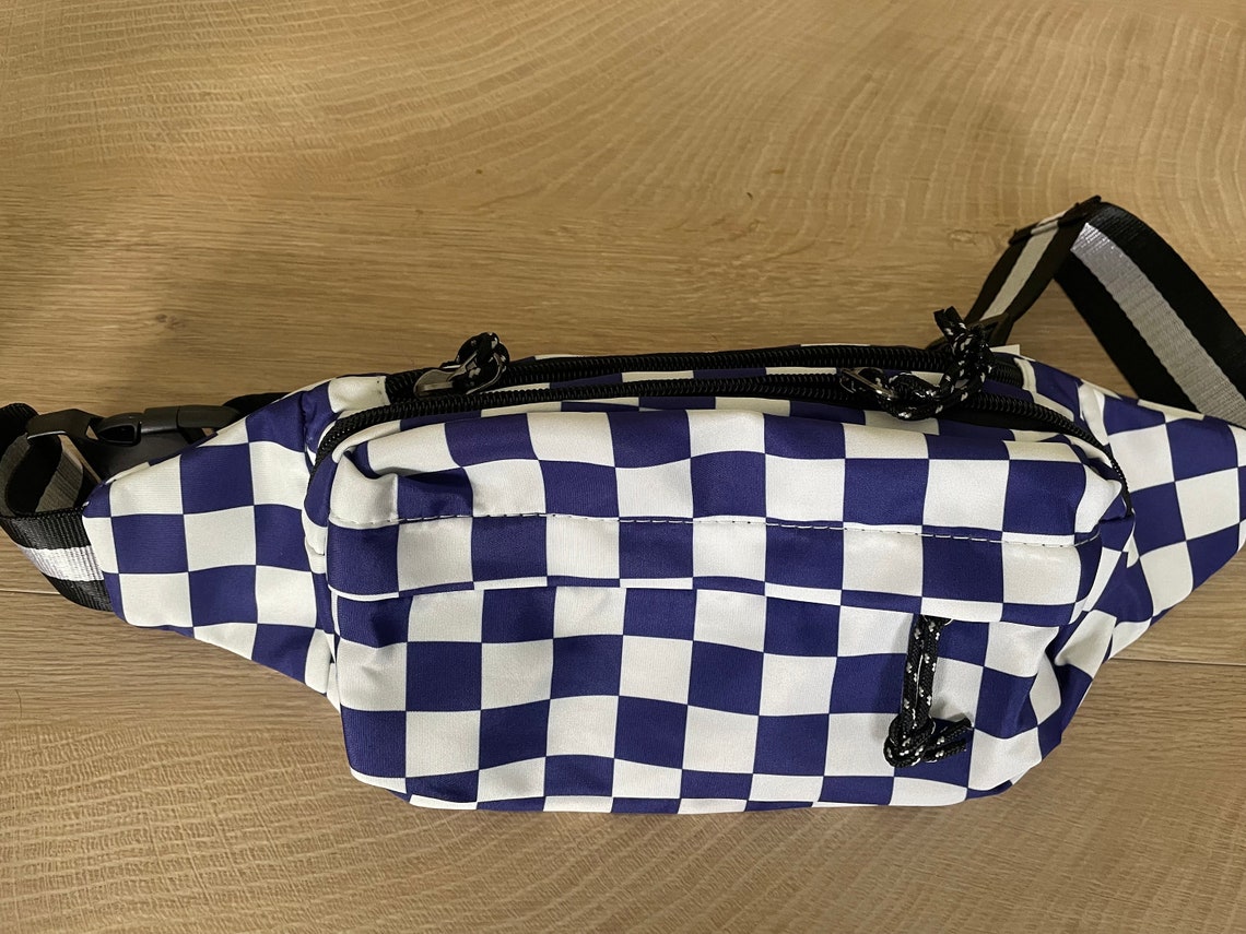 Checkered Crossbody Fanny Pack - Etsy