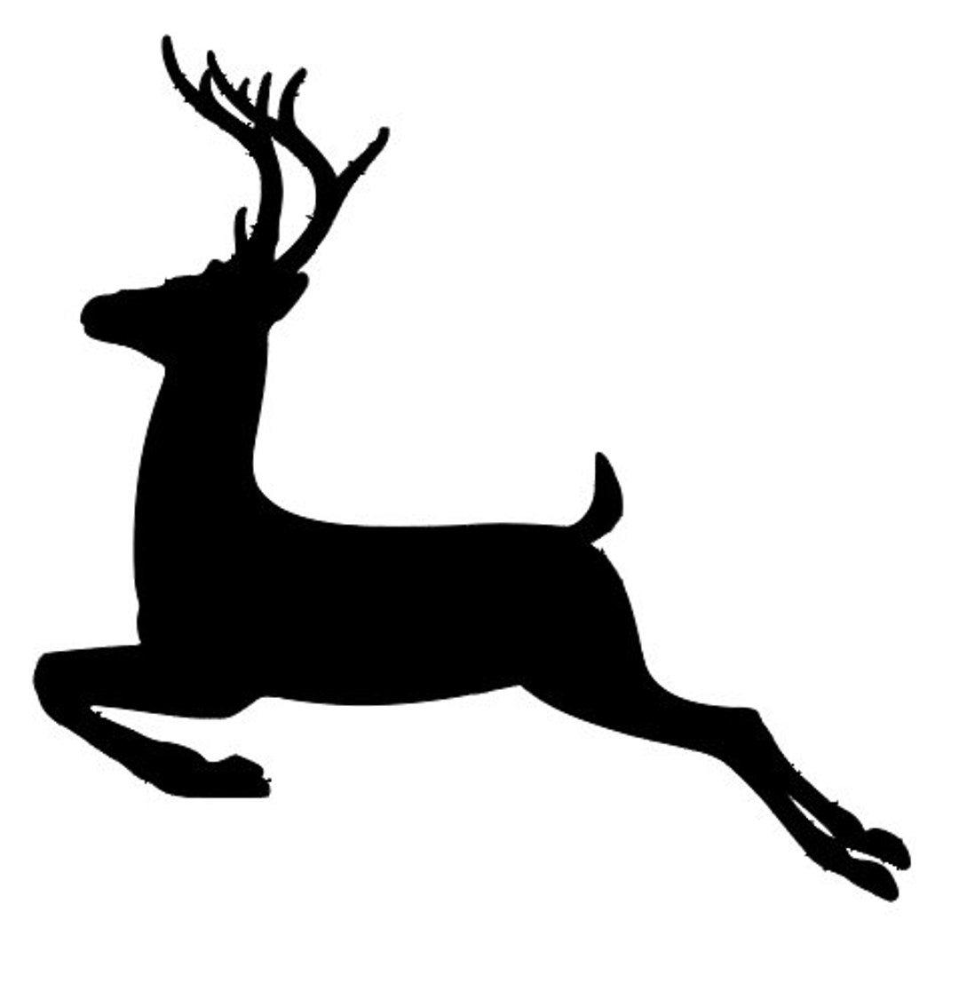 Reindeer Running Buck Svg Download - Etsy