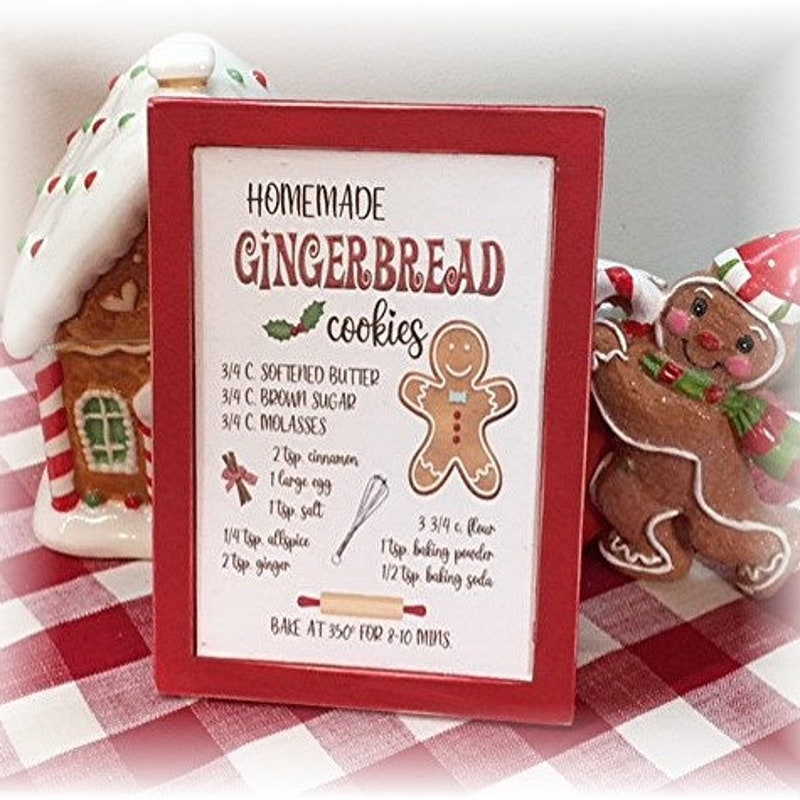 Gingerbread Sign - Etsy