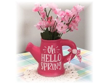 Spring Watering Can - Etsy