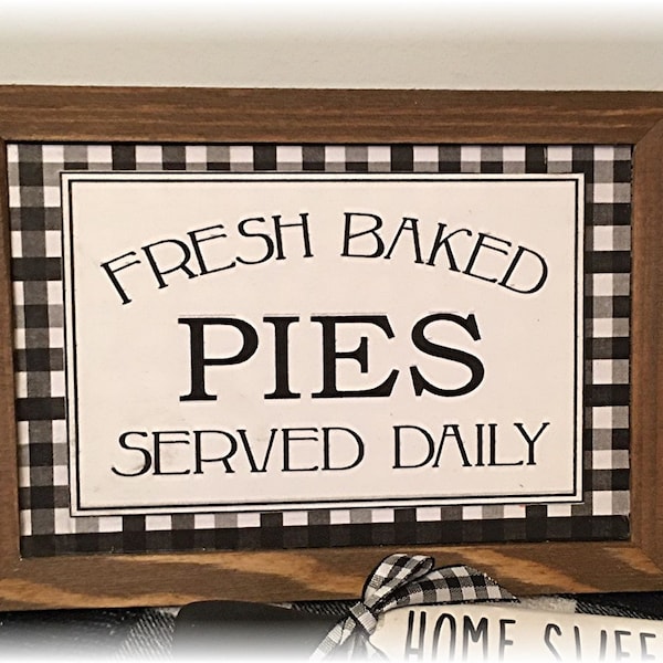 Fresh Baked Pies Sign - Etsy