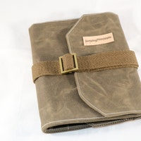 Leather Artist Tool Roll: Handmade Creative Organizer, 17 Slots - Etsy