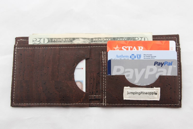 Sustainable Wallet Bifold Wallet for Men High School - Etsy
