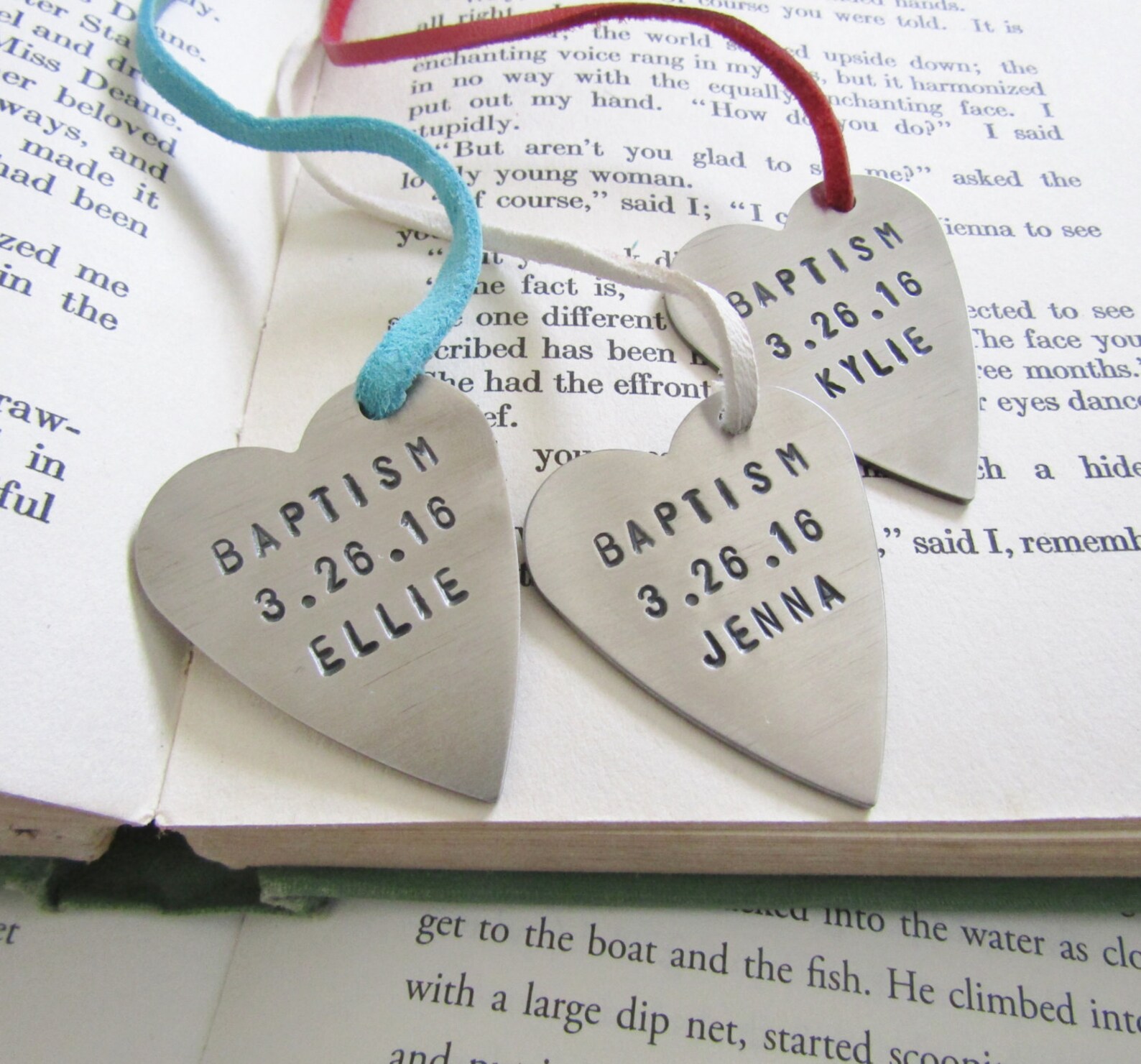 Baptism Gift Girl Baptism Favors Baptism Bookmark Personalized - Etsy