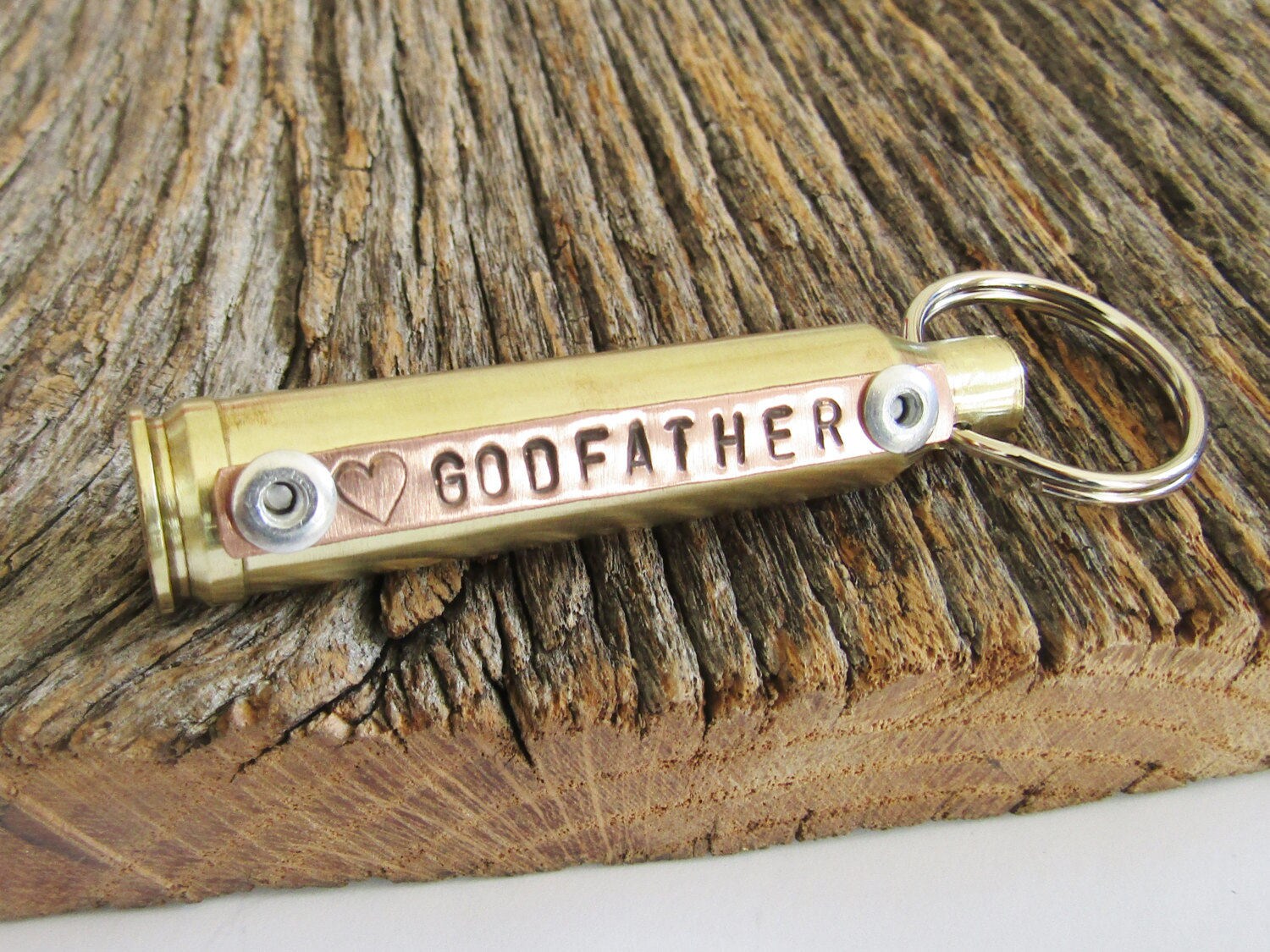 Gift for Godparent Godfather Keychain Personalized Godfather | Etsy