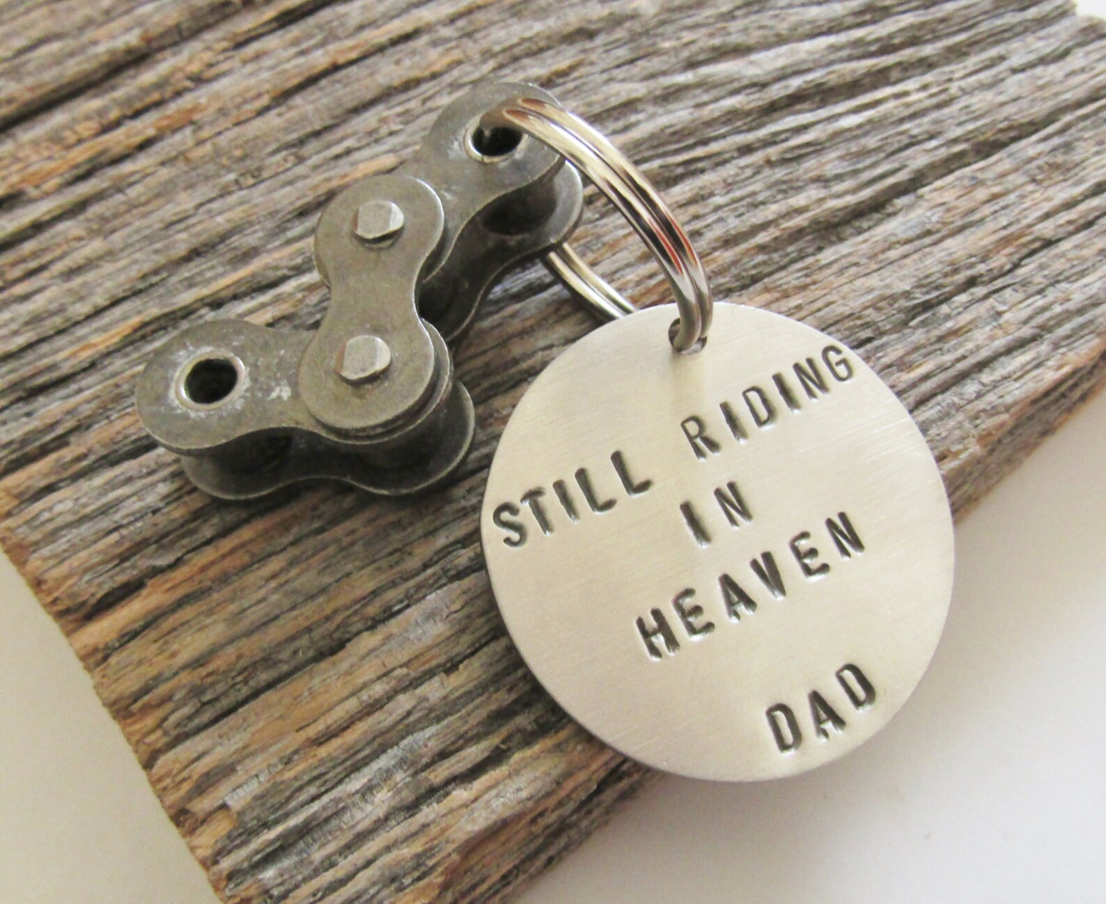 Father's Day Gift for Biker Keyring Motorcycle Dad - Etsy