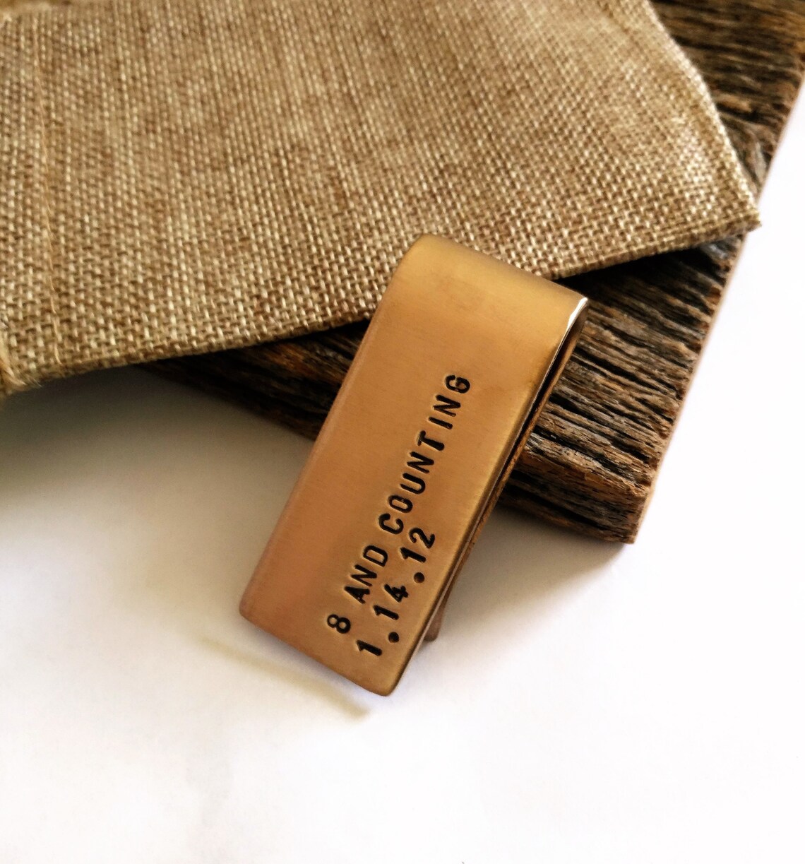 8 Years and Counting Money Clip 8 Year Anniversary Gift - Etsy