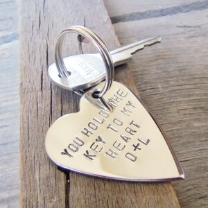 You Hold the Key to My Heart Keychain Deployment Gift Boyfriend ...