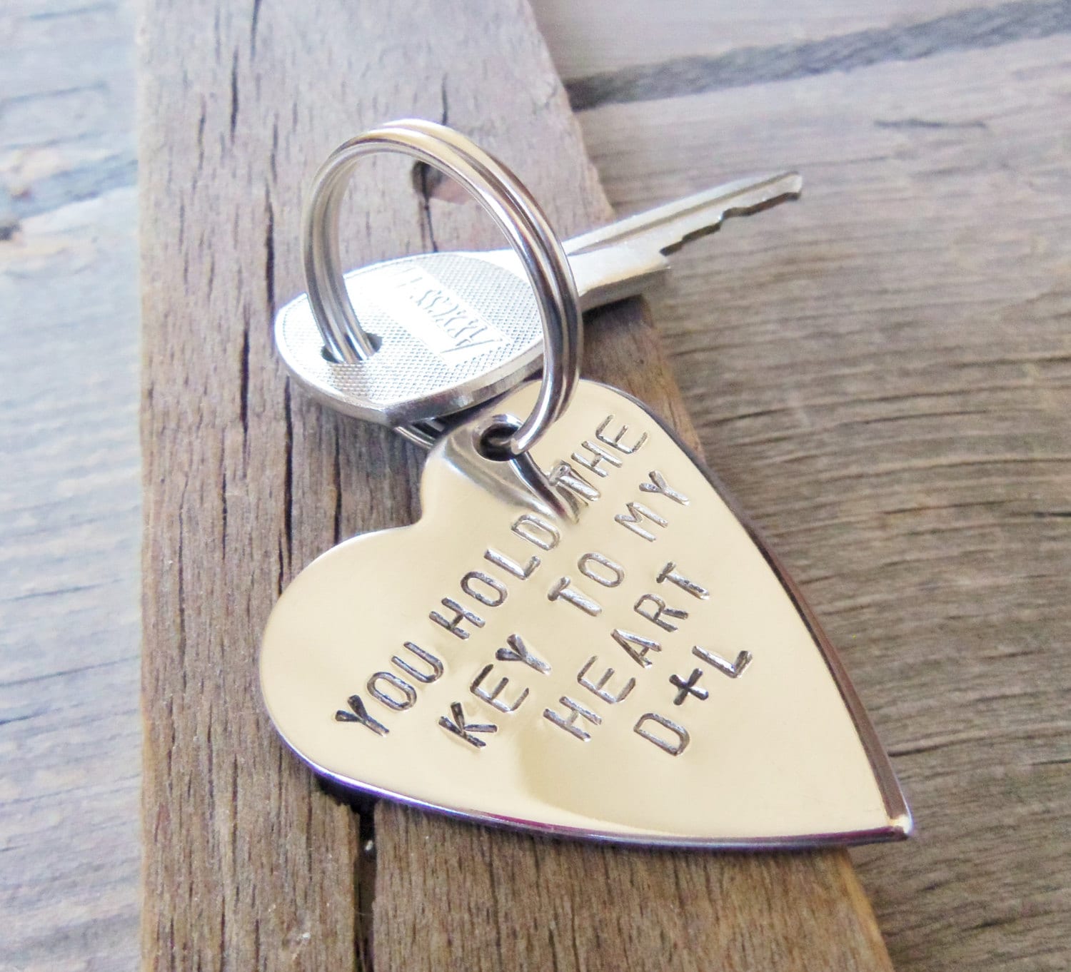 You Hold the Key to My Heart Keychain Deployment Gift - Etsy
