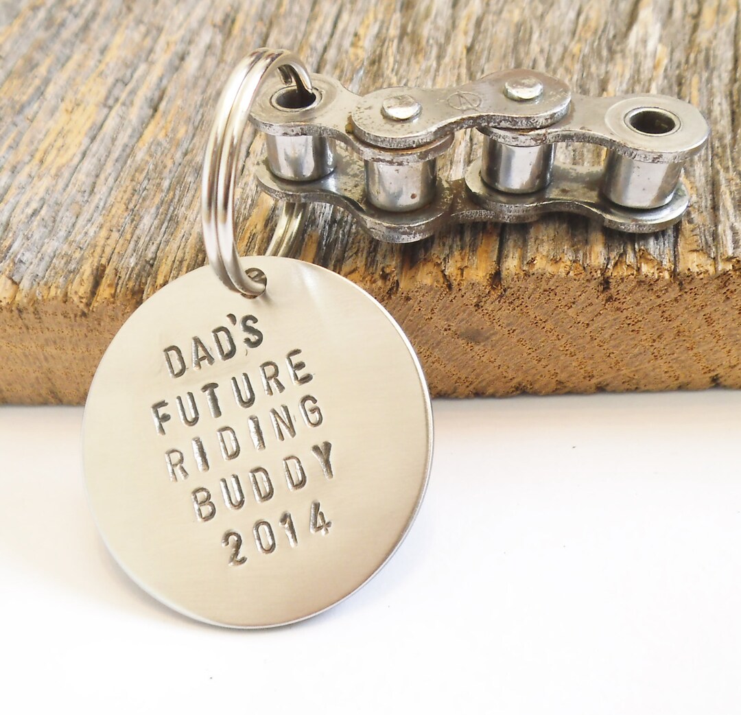Motocross Keychain Personalized Fathers Gift Father's Day Gift for Dad ...