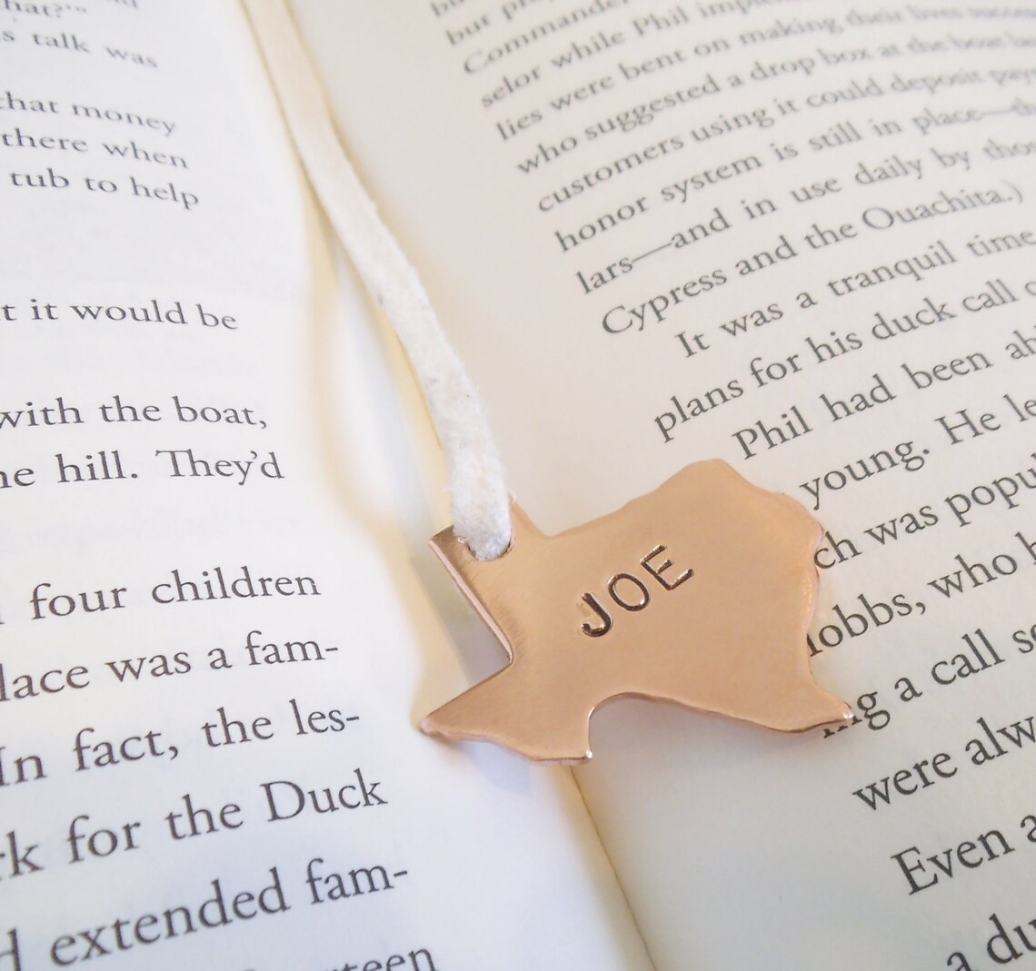 Texas State Graduation Gift for Boys Name Bookmark for Her | Etsy